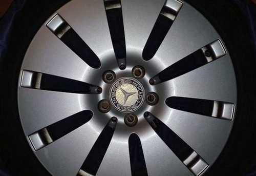 Литые диски R17 Mercedes комплект разноширокий