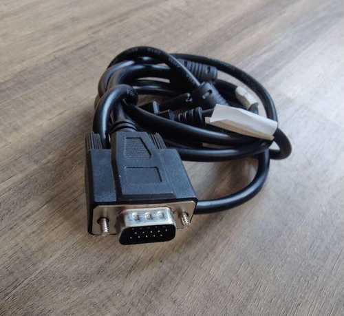 Кабели VGA, Display port, USB, COM, Силовые