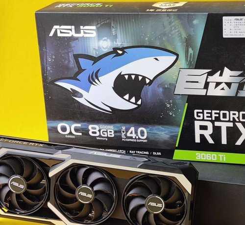 Видеокарта Asus ATS RTX 3060 TI 8 GB gaming