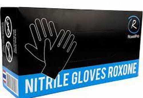 Перчатки нитриловые Roxelpro roxone черные 50шт