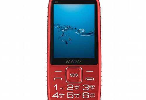 Телефон maxvi B9 красный