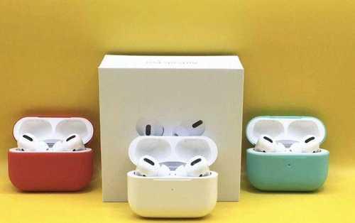 AirPods Pro с Шумоподавлением (Гарантия+Чехол) c02