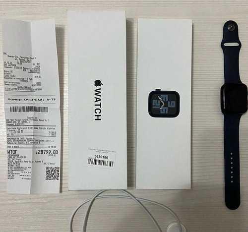 Часы apple watch se 44 mm