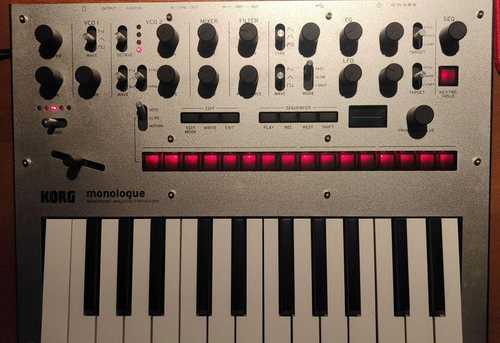 Korg Monologue