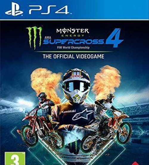 Monster Energy Supercross 4 (PS4)