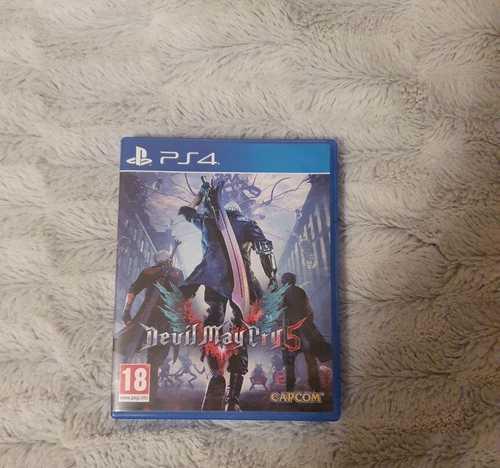 Диск Devil may cry 5 ps4/ps5