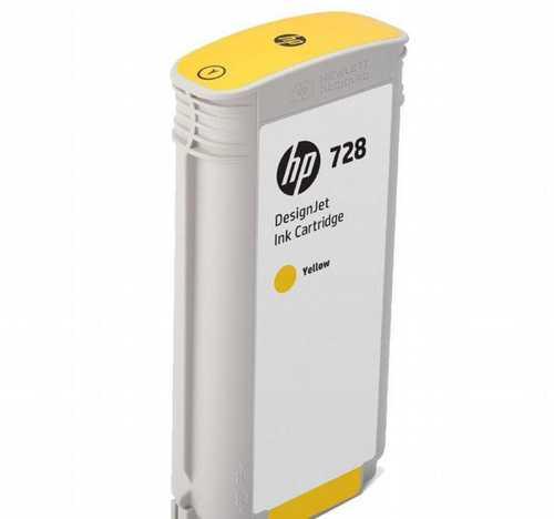 Картридж для плоттеров HP 728 желтый 131194