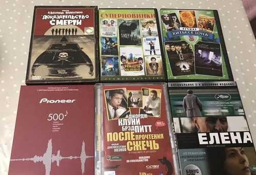 DVD диски с фильмами и песнями караоке