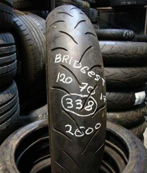 Мотошина 120 70 R17 Bridgestone в идеале № 338