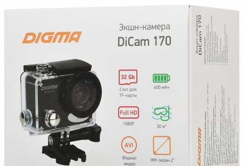 Экшн-камера digma DiCam