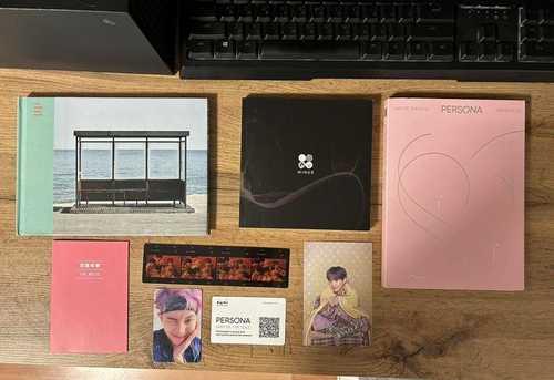 Альбомы BTS б/у с карточками и дисками