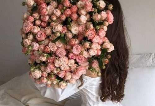 Кустовые розы / Букет из кустовых роз