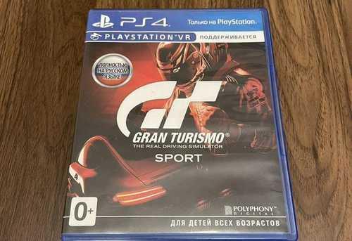 Диск Gran Turismo Sport PS4 RUS (palystation 4)
