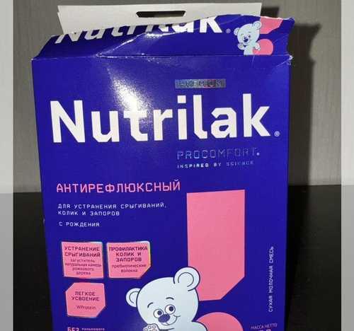 Детская смесь nutrilak антирефлюксный