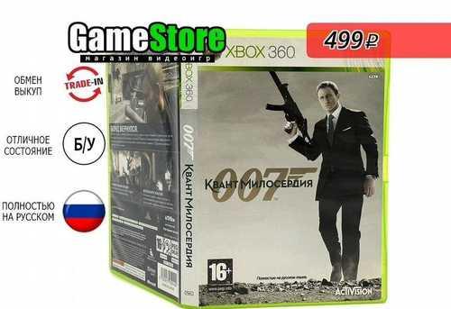 007: Квант Милосердия Русская версия Xbox б/у
