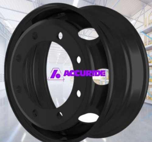 Грузовой диск 6 75 17.5 Accuride Black 10.5мм 2000