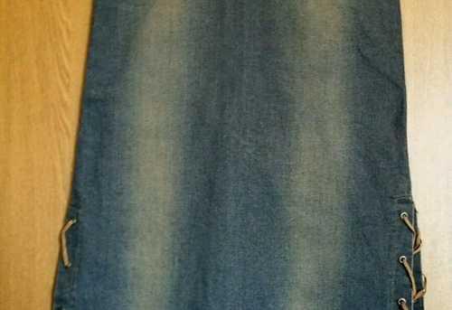 Юбка джинсовая, детская, размер 36