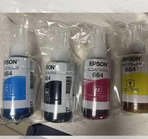 Epson 664, 672 чернила для принтера