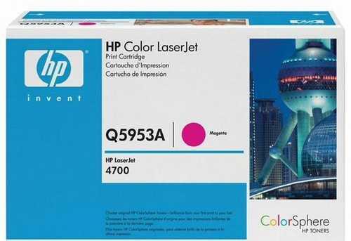 Картридж HP Q5953A (643A) лазерный пурпурный