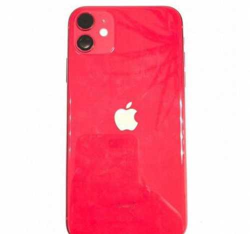 Крышка корпус в сборе iPhone 11 A2221 красный ориг