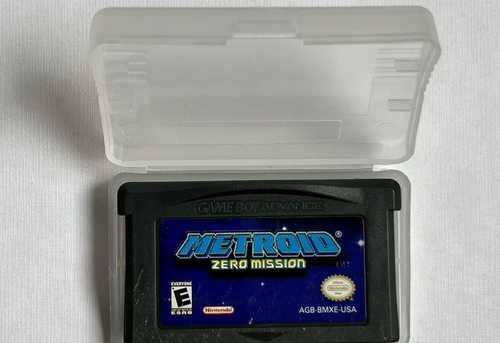 Игра для GBA metroid zero mission