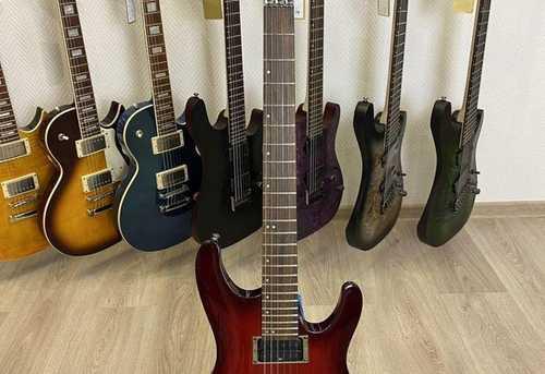 Электрогитара ibanez S520 б/у отстроенная