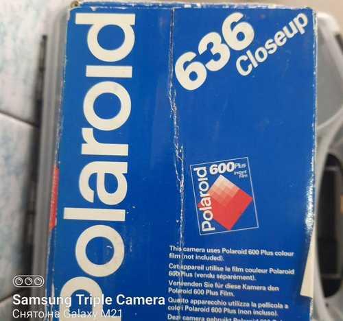 Продаю фотоаппарат polaroid 636