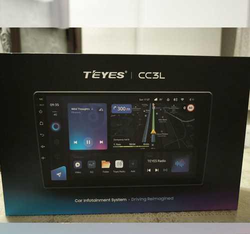 Автомагнитола teyes 10" CC3L 4G 8 ядер