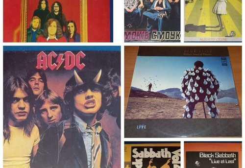 Рок-группы Black Sabbath, AC/DC и другие