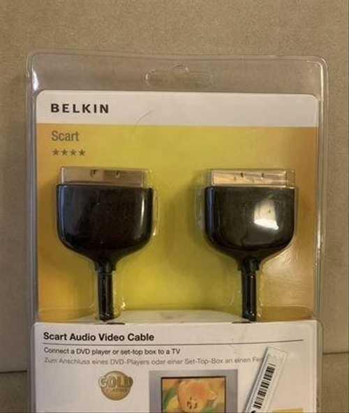 Аналоговый аудио-видео кабель Belkin scart