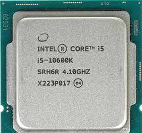 Процессор intel core i5 10600k