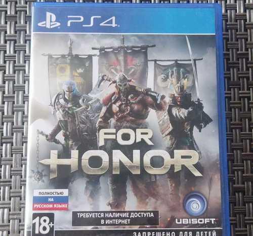 Диски на ps4 for honor