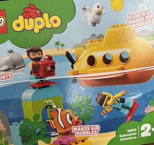 Lego duplo подводный мир