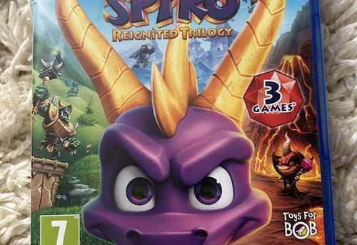 Игра на ps4 spyro трилогия