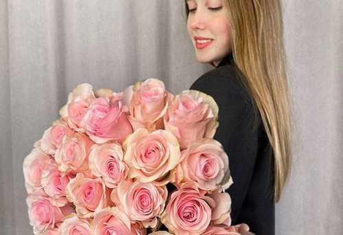 Розы одноголовые, заказать букет цветы