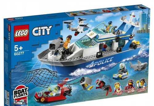 Lego City Лего 60277 Катер полицейского патруля