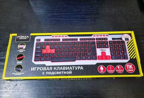 Новая игровая клавиатура с подсветкой в коробке