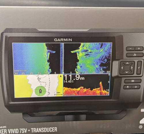 Эхолот Garmin striker Vivid 7SV с датчиком GT52