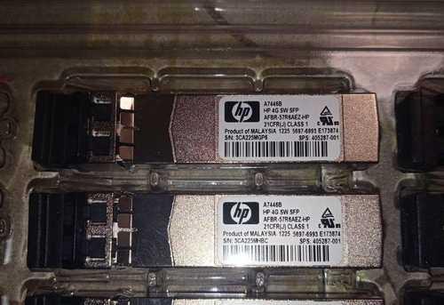 Трансивер HP A7446b 4G SW SFP