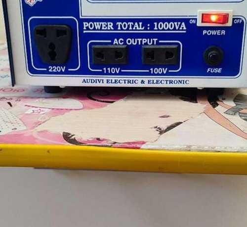 Понижающий трансформатор 220 на 100 вольт и на 110
