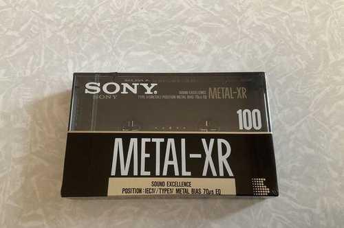 Аудиокассета Sony Metal-XR 100