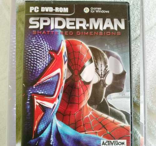 DVD диск с игрой "spider- MAN"