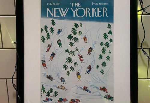 Обложка журнала The New Yorker 27 февр 1971