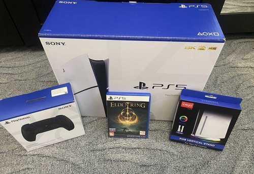 Sony playstation 5 slim 1tb с дисководом
