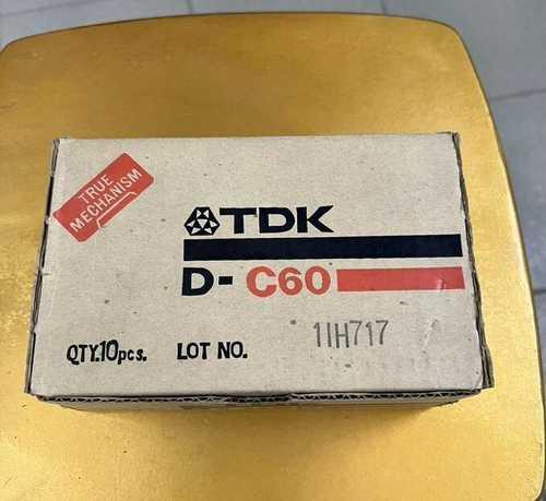 Аудиокассеты новые запечатанные TDK, basf