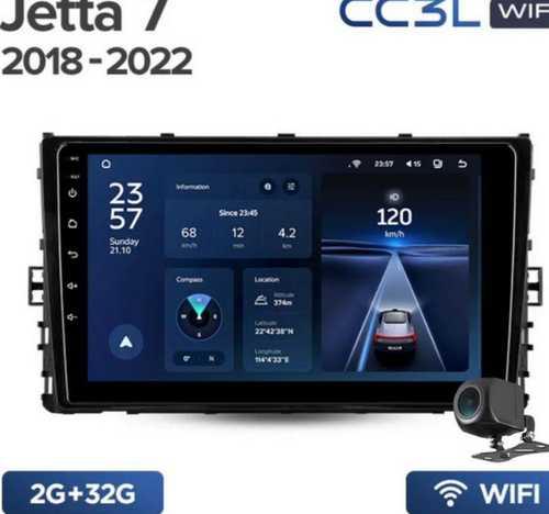 Магнитола Teyes CC3L wifi 2/32Gb Volkswagen Jetta