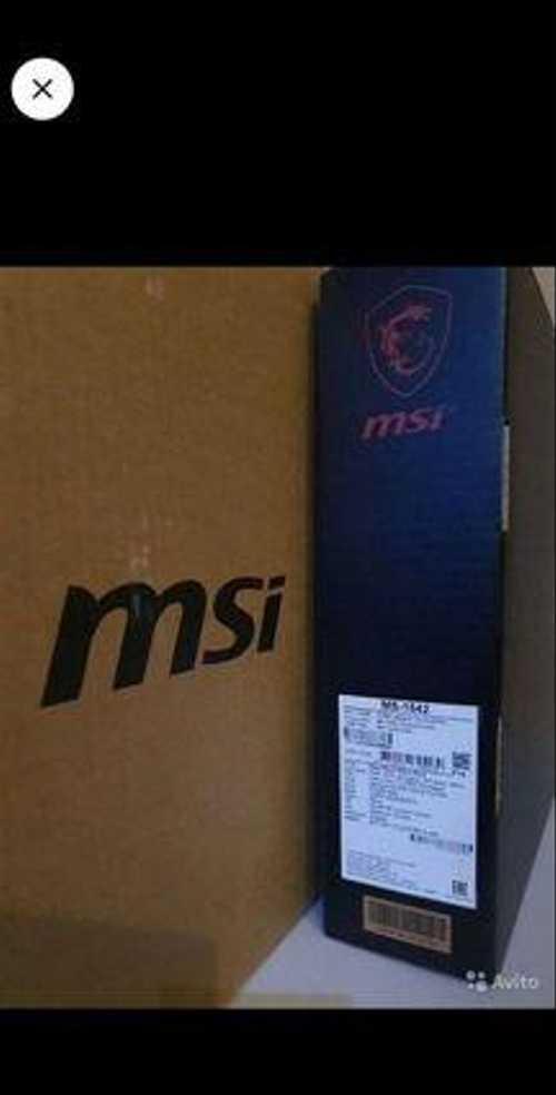 Коробка от ноутбука msi leopard gp66