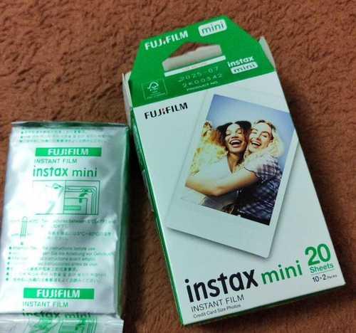 Картриджи для instax mini 10 штук