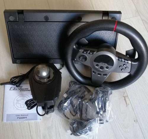 Игровой руль racing steering wheel