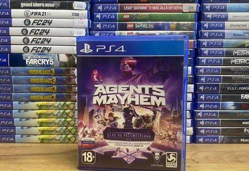 Agents Mayhem PS4 б/у